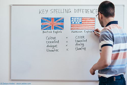 Unterschiede im britischen und amerikanischen Englisch